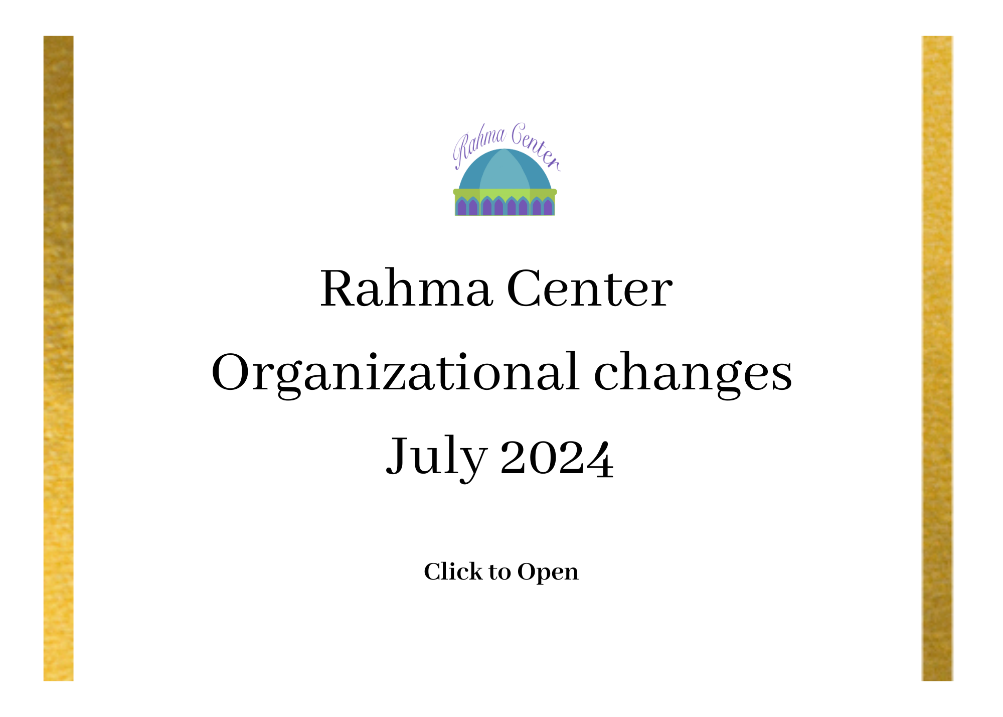 Rahma Center – A nonprofit organization to provide spiritual, financial ...
