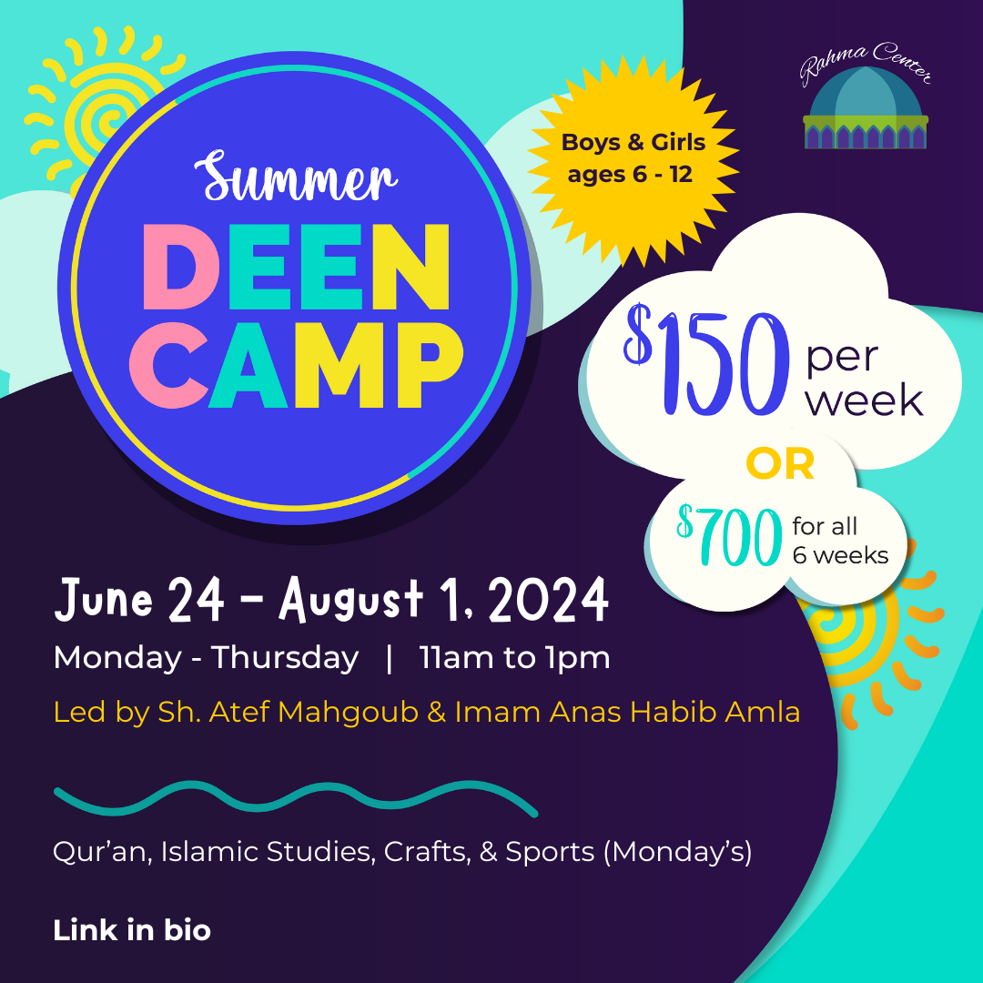 Rahma Center – A nonprofit organization to provide spiritual, financial ...