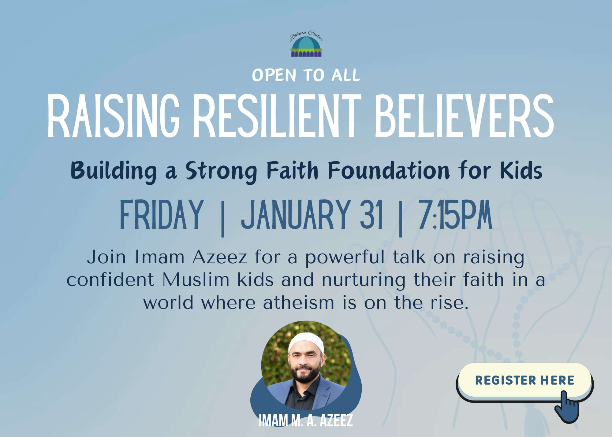 Rahma Center – A nonprofit organization to provide spiritual, financial ...