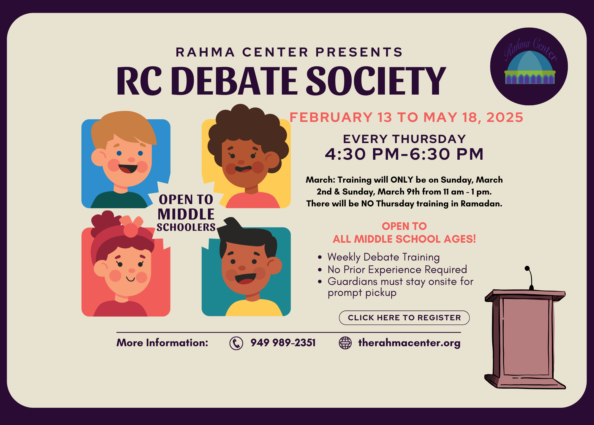 Rahma Center – A nonprofit organization to provide spiritual, financial ...