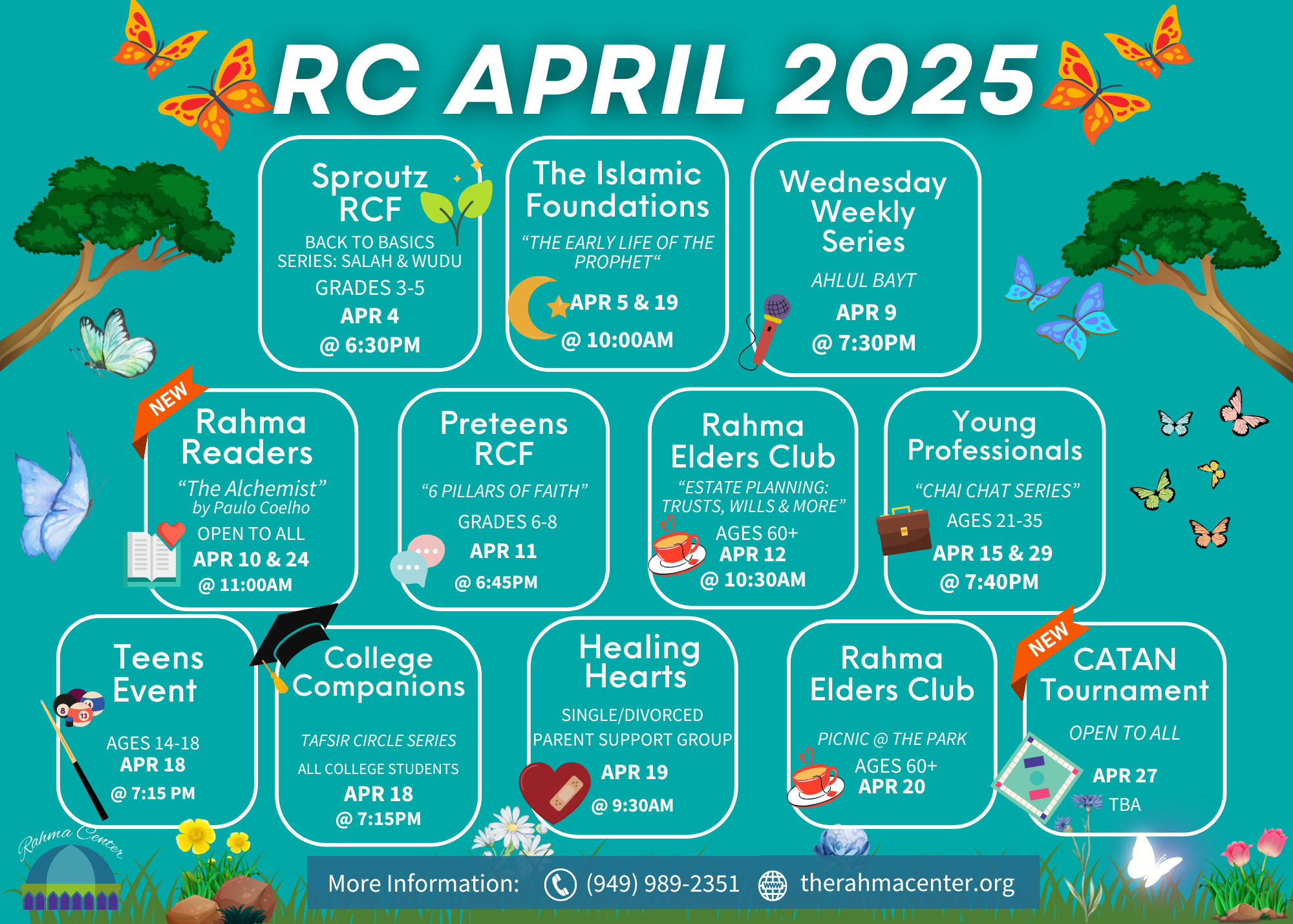 Rahma Center – A nonprofit organization to provide spiritual, financial ...