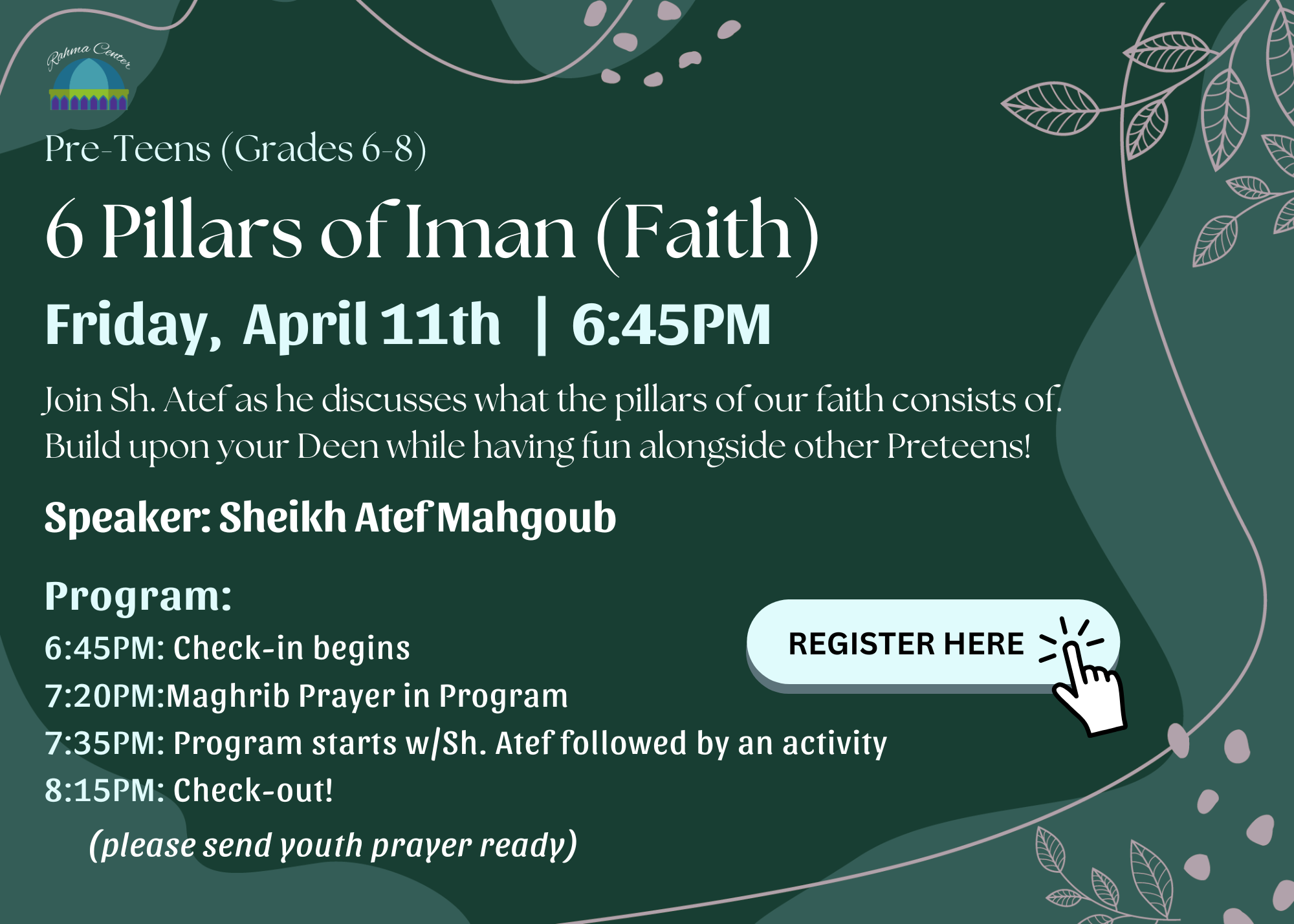 Rahma Center – A nonprofit organization to provide spiritual, financial ...