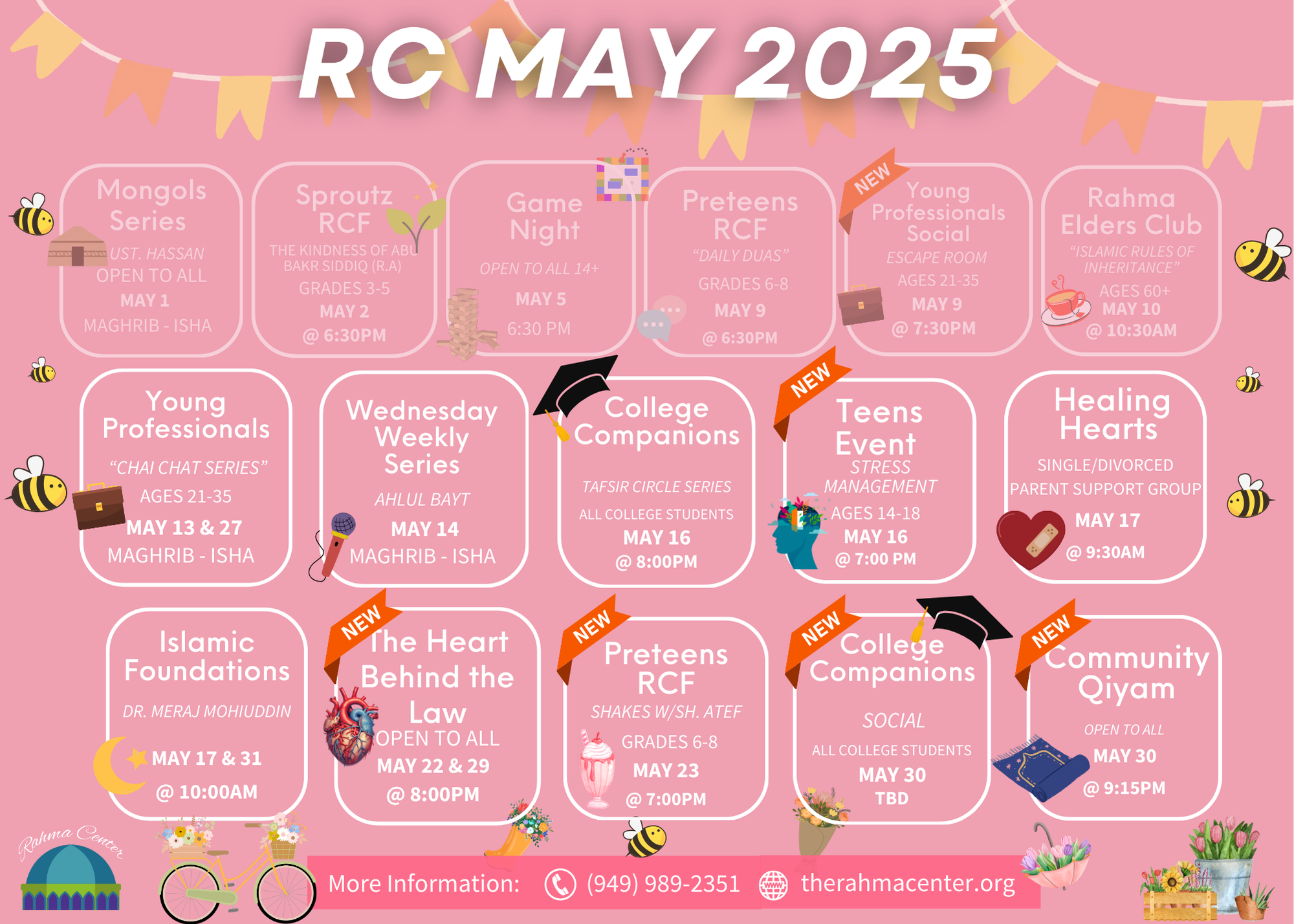 Rahma Center – A nonprofit organization to provide spiritual, financial ...